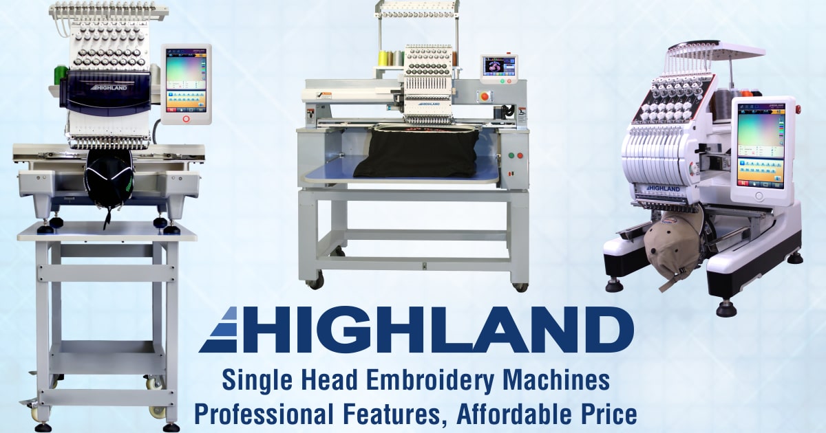 Single Head Embroidery Machines